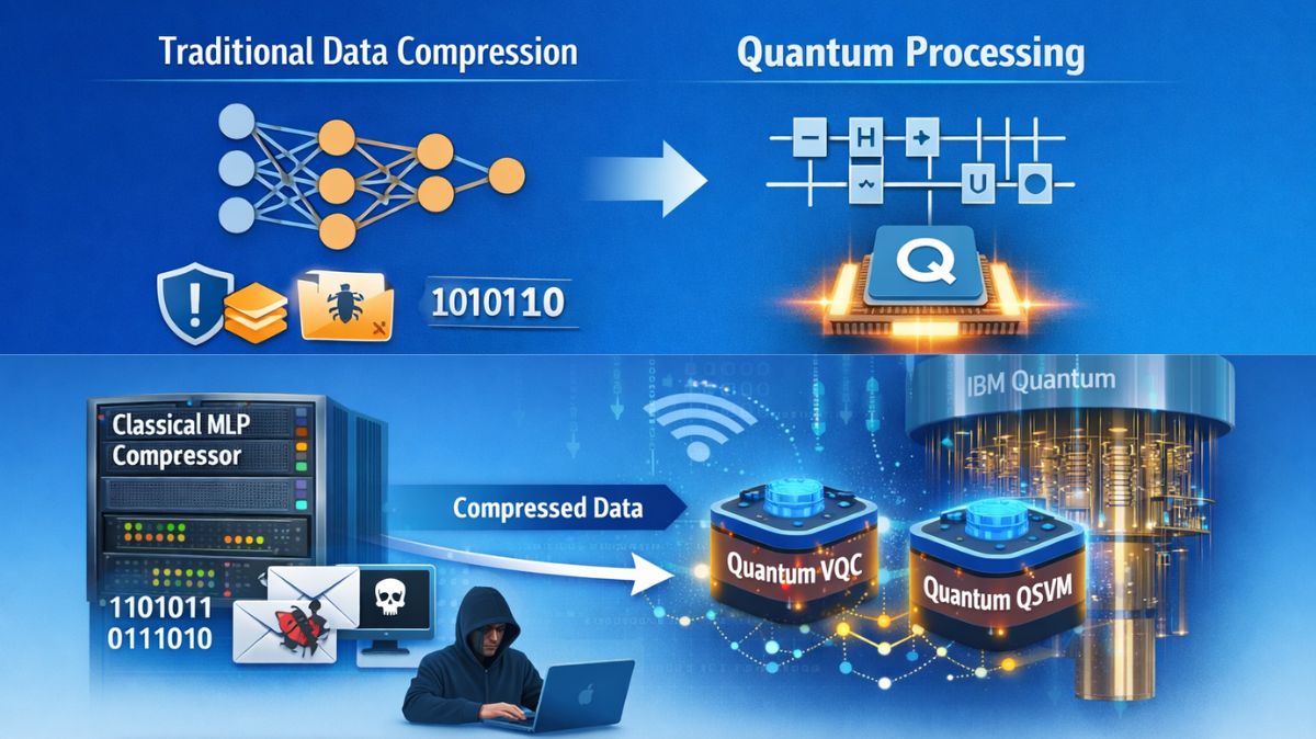 Cyber Threat Detection Improved By Quantum Research