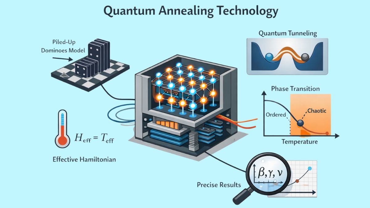 Quantum Annealing technology solves complex physics problems