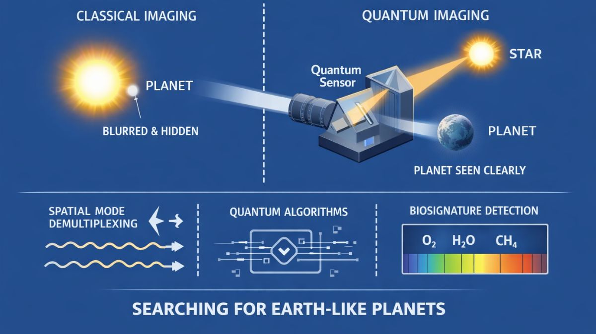 How Quantum Astronomy Enables Direct Imaging Of Exoplanets