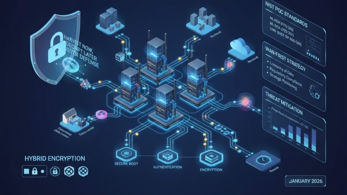 Safeguarding WAN Infrastructure Against Quantum Threats
