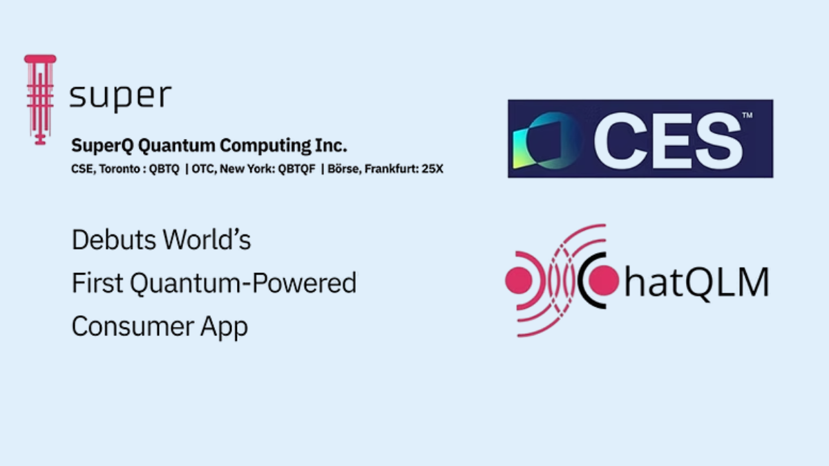 SuperQ Quantum Launches The ChatQLM At CES 2026